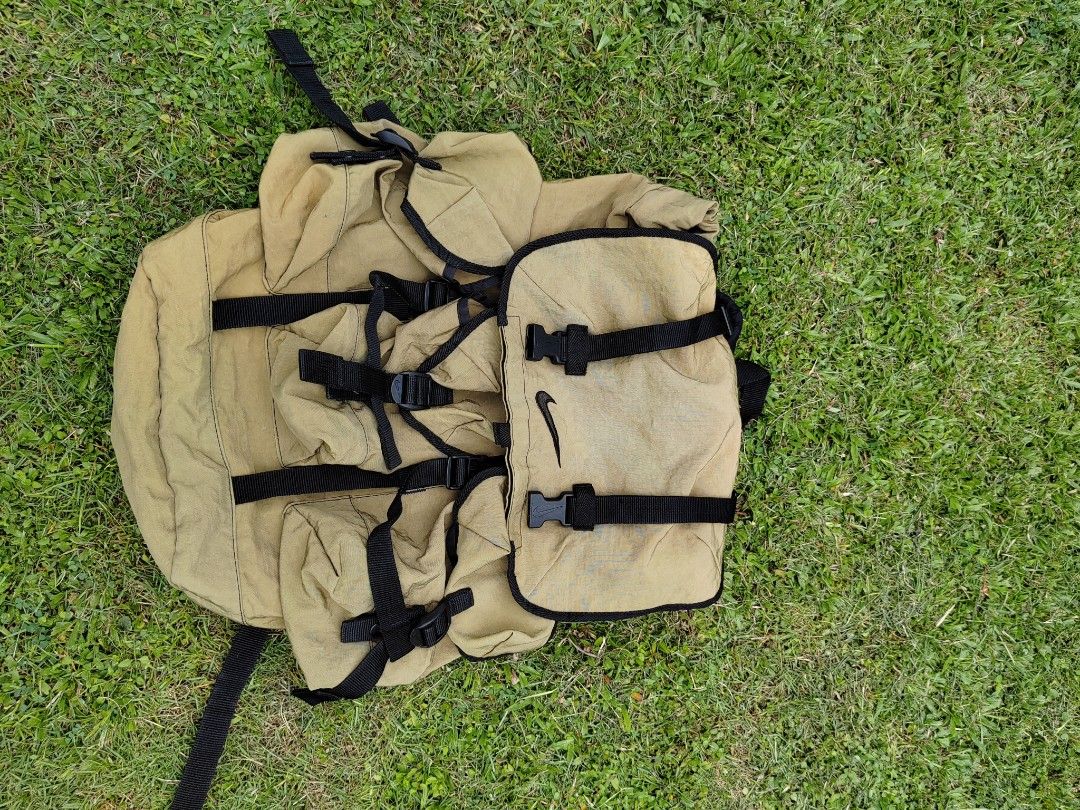 90s vintage Nike parachute backpack gorpcore tnf the north face Oakley ...