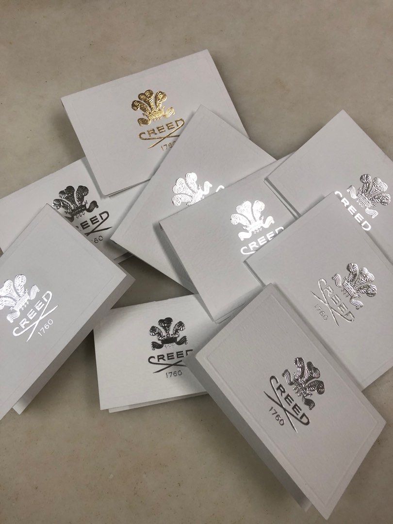 9 x Creed sample vials 1.7ml, Beauty & Personal Care, Fragrance ...