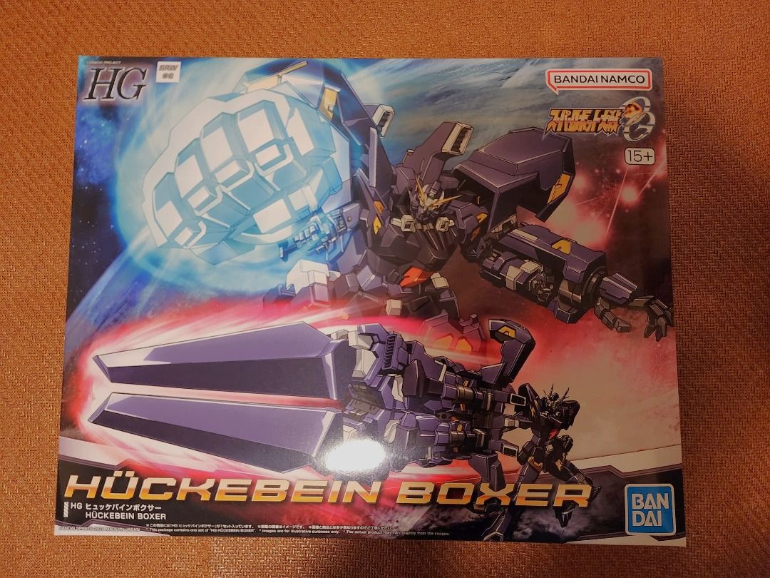 現貨 行版 HG HÜCKEBEIN BOXER Huckebein Boxer 凶鳥曉擊霸 超級機器人大戰OG, 興趣及遊戲, 玩具 ...