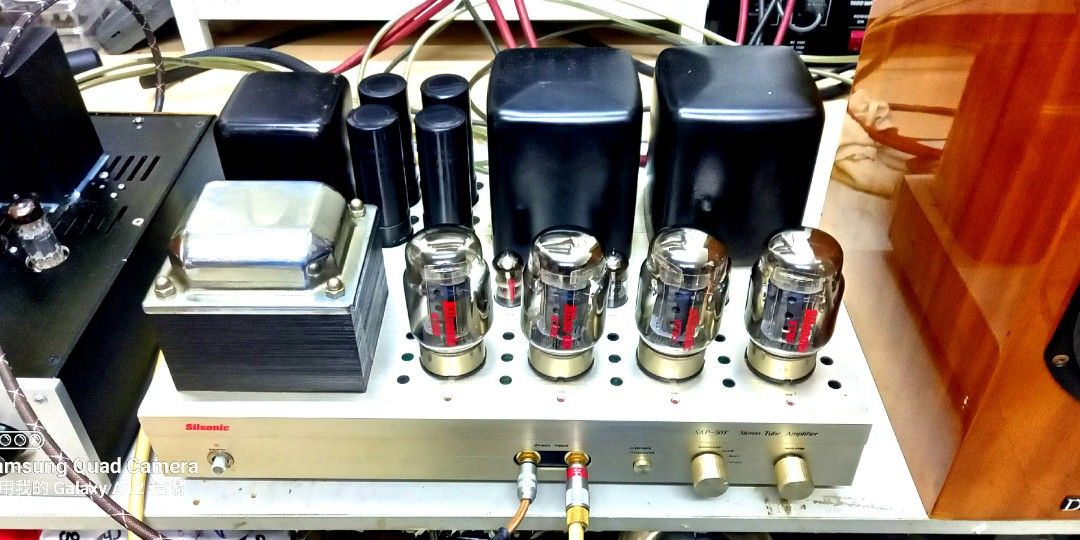 silsonic第一代 SAP-50T vacuum tube integrated amplifier合併膽擴音機(跟膽罩), 音響器材, Soundbar、揚聲器、藍牙喇叭、耳擴 ...