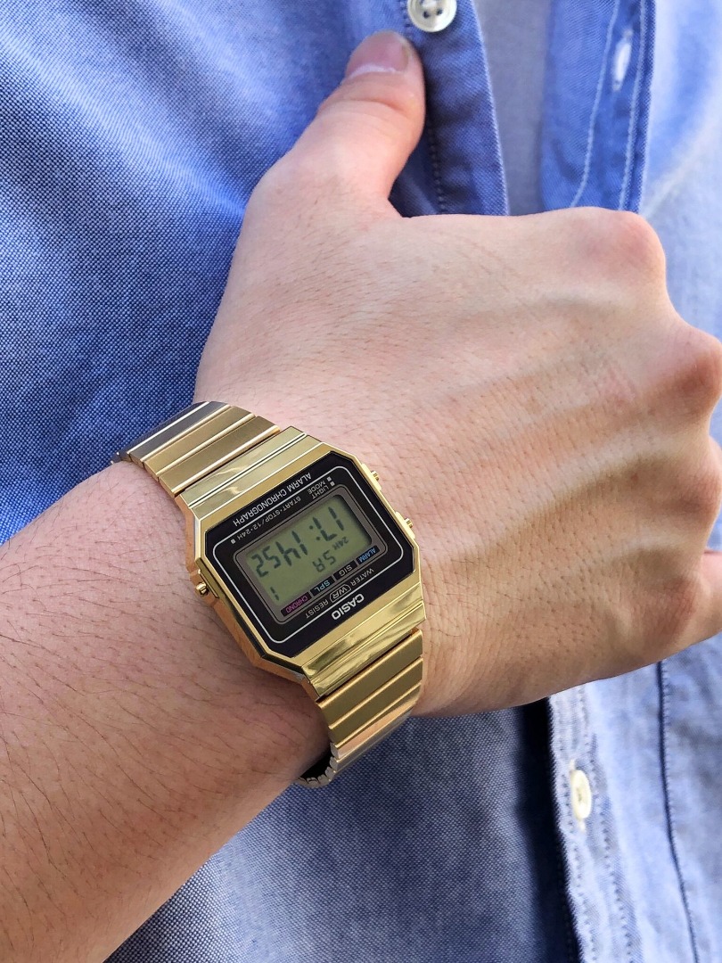 A700WG-9A A-700WG-9A 深水埗 有門市全新正貨 1年保養 CASIO 錶 卡西歐 手錶 男裝 女裝 金錶 a700 a ...