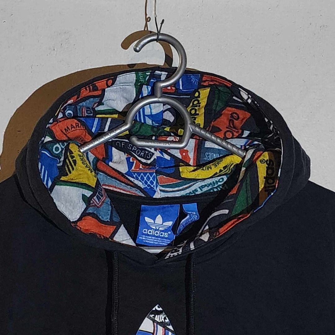 Adidas Bomb Logo Black Hoodie Jacket, Men's Fashion, Coats, Jackets and ...