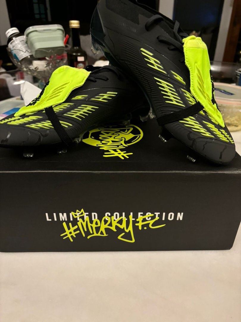 Adidas Predator Elite Tongue FG x Merky FC (Stormzy), Sports Equipment ...