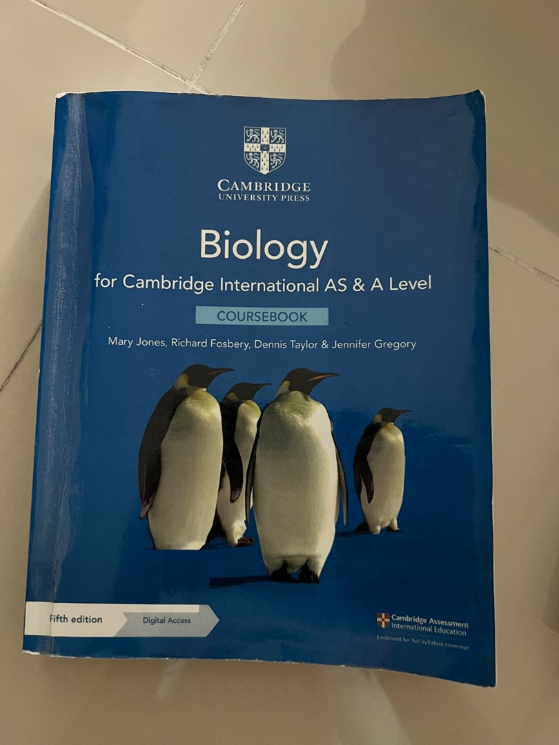 A-levels Biology textbook, Hobbies & Toys, Books & Magazines, Textbooks ...