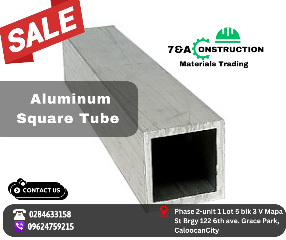 Aluminum Square Tube, Commercial & Industrial, Construction & Building ...