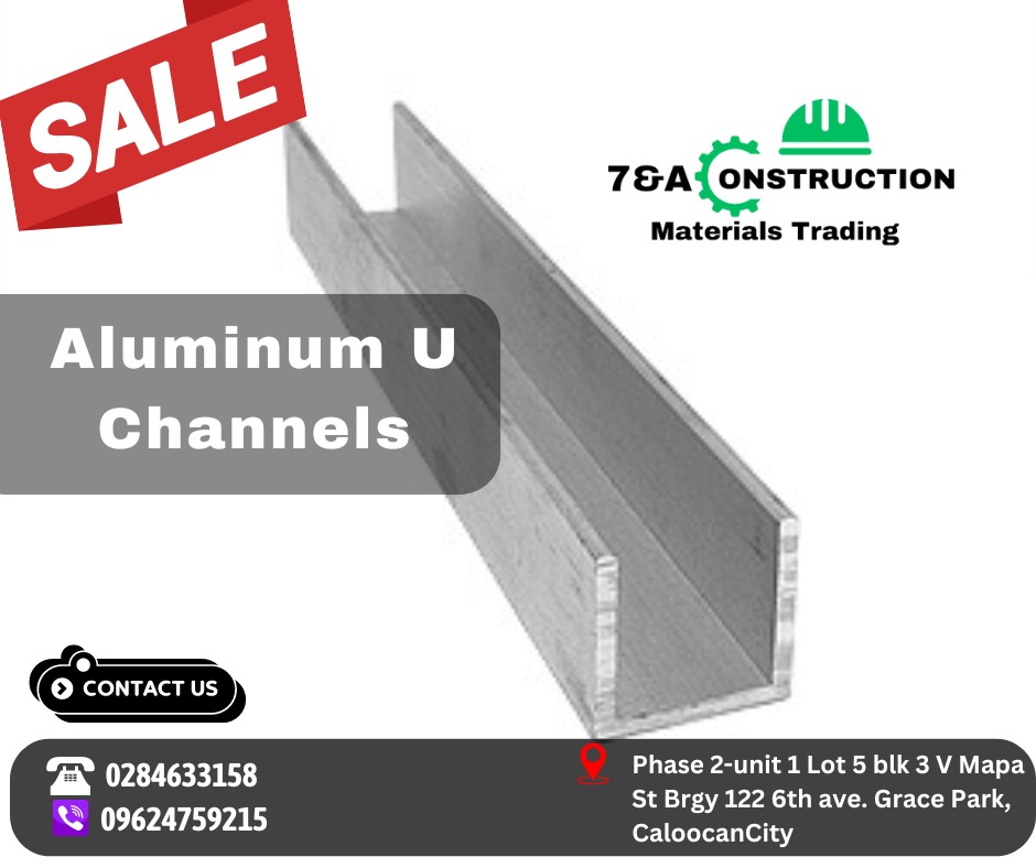 Aluminum U Channels, Commercial & Industrial, Construction & Building ...