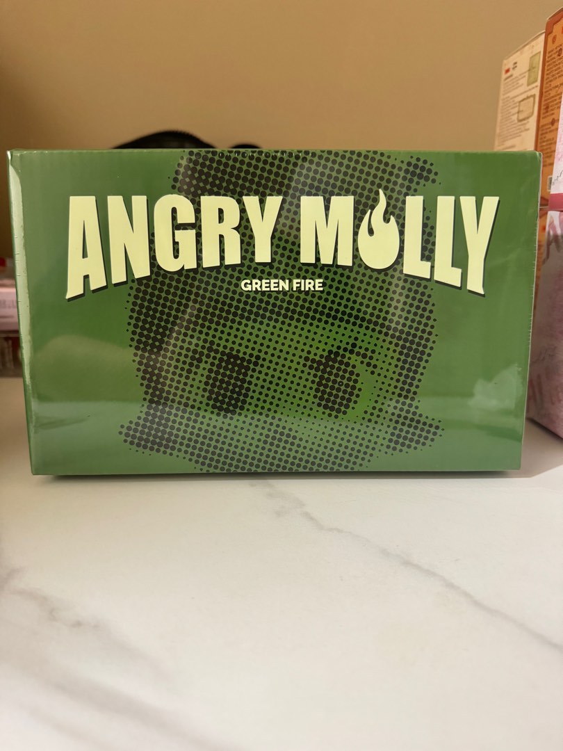 Angry Molly green fire, Hobbies & Toys, Toys & Games on Carousell