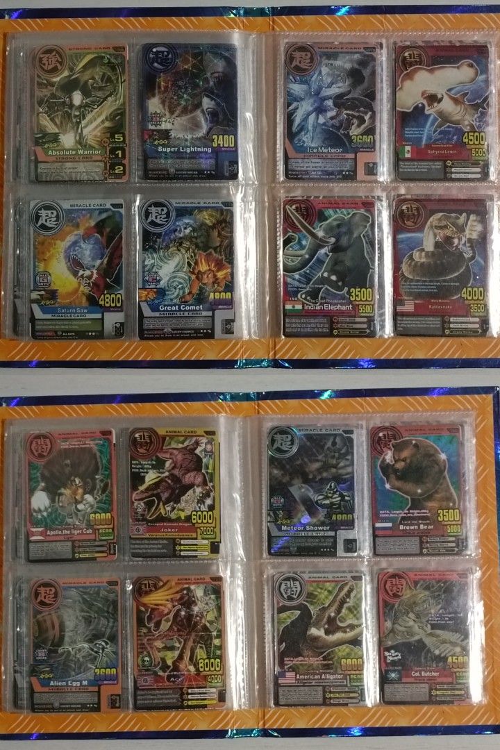 Animal Kaiser rare cards, Hobbies & Toys, Toys & Games on Carousell