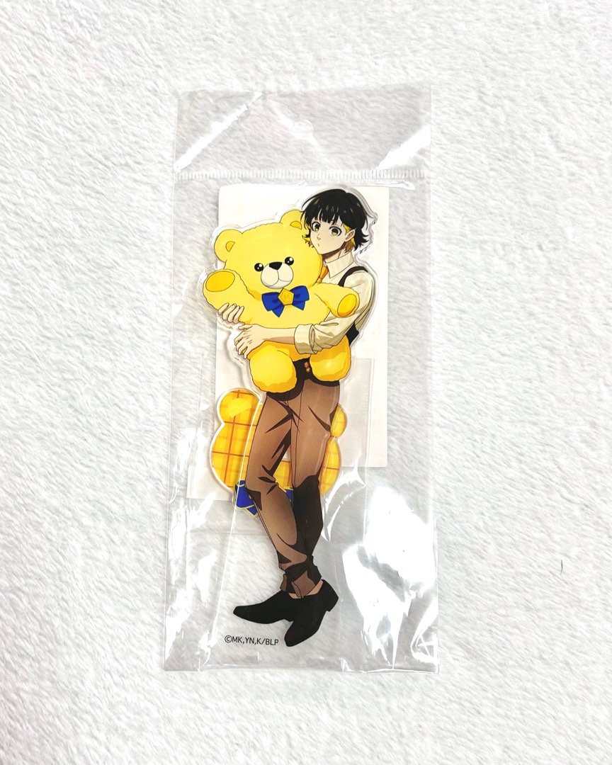 Blue lock 藍色監獄 teddy bear 立牌 蜂樂迴, 兒童＆孕婦用品, 嬰兒玩具 - Carousell