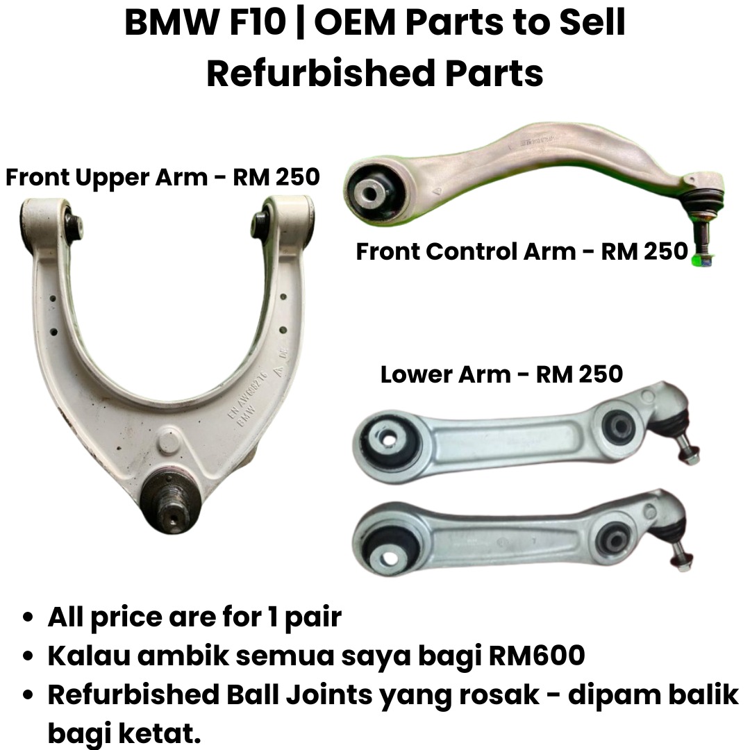 BMW F10 | OEM Parts | Front Upper Arm | Front Control Arm | Lower Arm ...