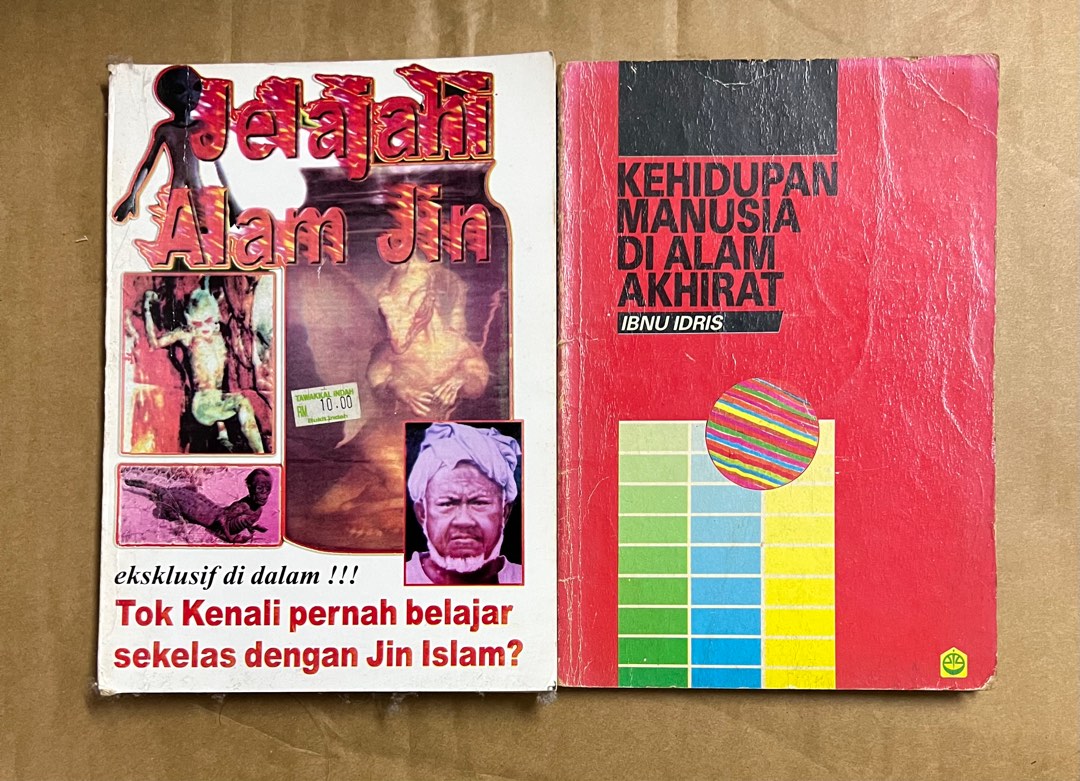 Buku jelajahi alam jin tok kenali kehidupan manusia di alama akhirat ...