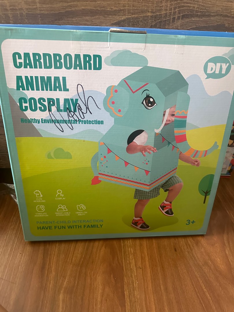 Cardboard Animal Cosplay, Hobbies & Toys, Toys & Games on Carousell