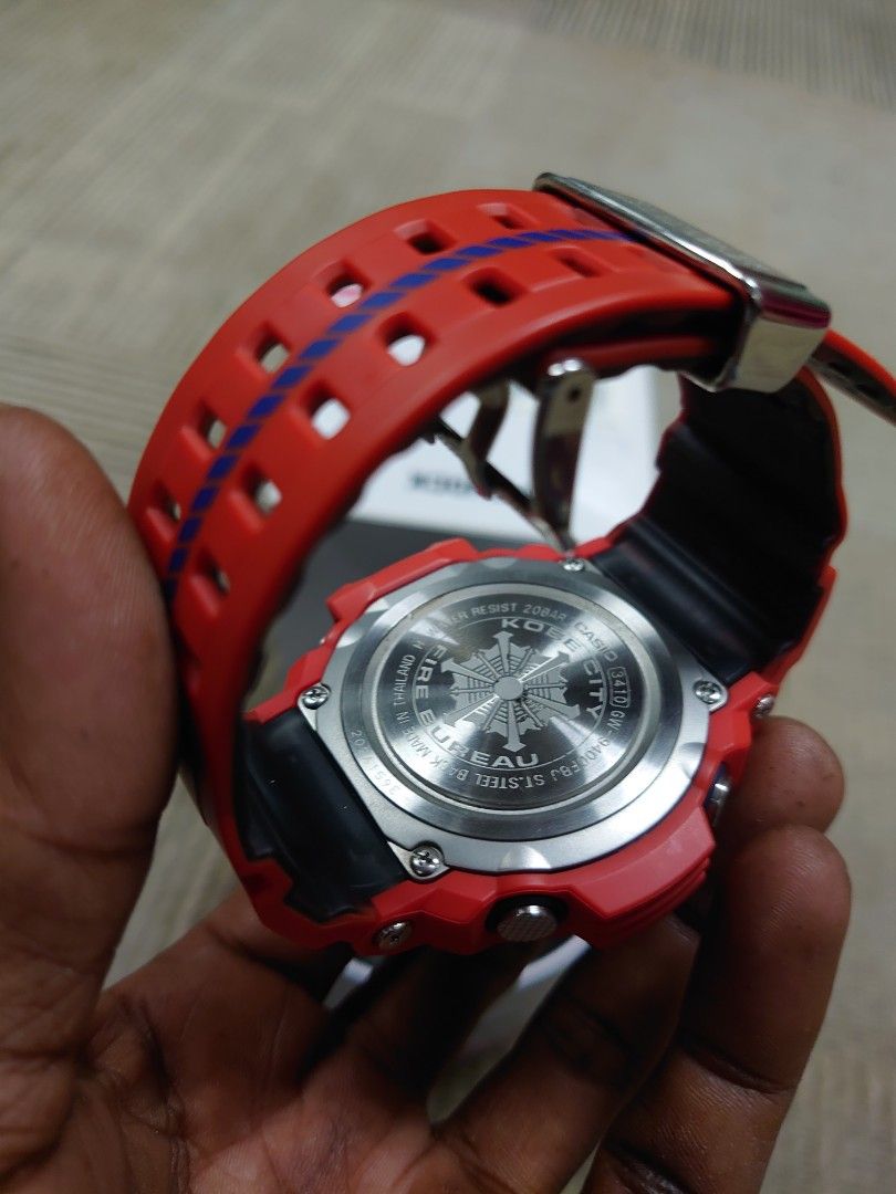 Casio G-Shock Rangeman city fire Kobe, Men's Fashion, Watches & Accessories, Watches on Carousell
