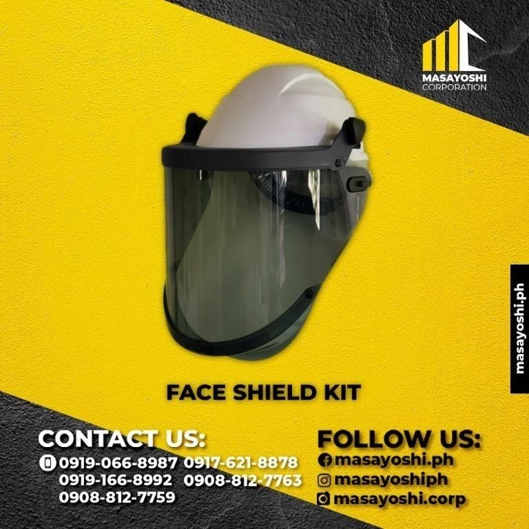 CATU Arc Flash Face shield Kit | KIT-ARC-01 | Face Protection | Catu ...