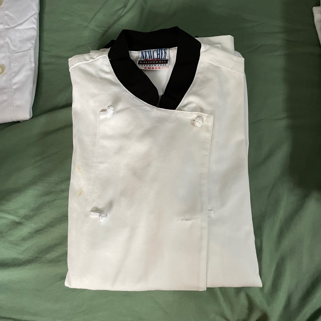 Branded Chefs Uniform Small (3pcs Set), Men's Fashion, Tops & Sets ...
