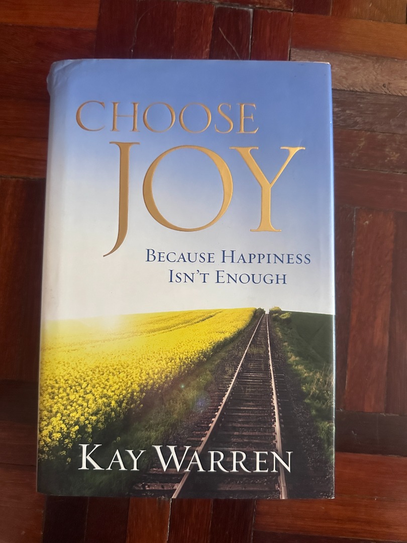 Choose Joy by Kay Warren, Hobbies & Toys, Books & Magazines, Storybooks ...