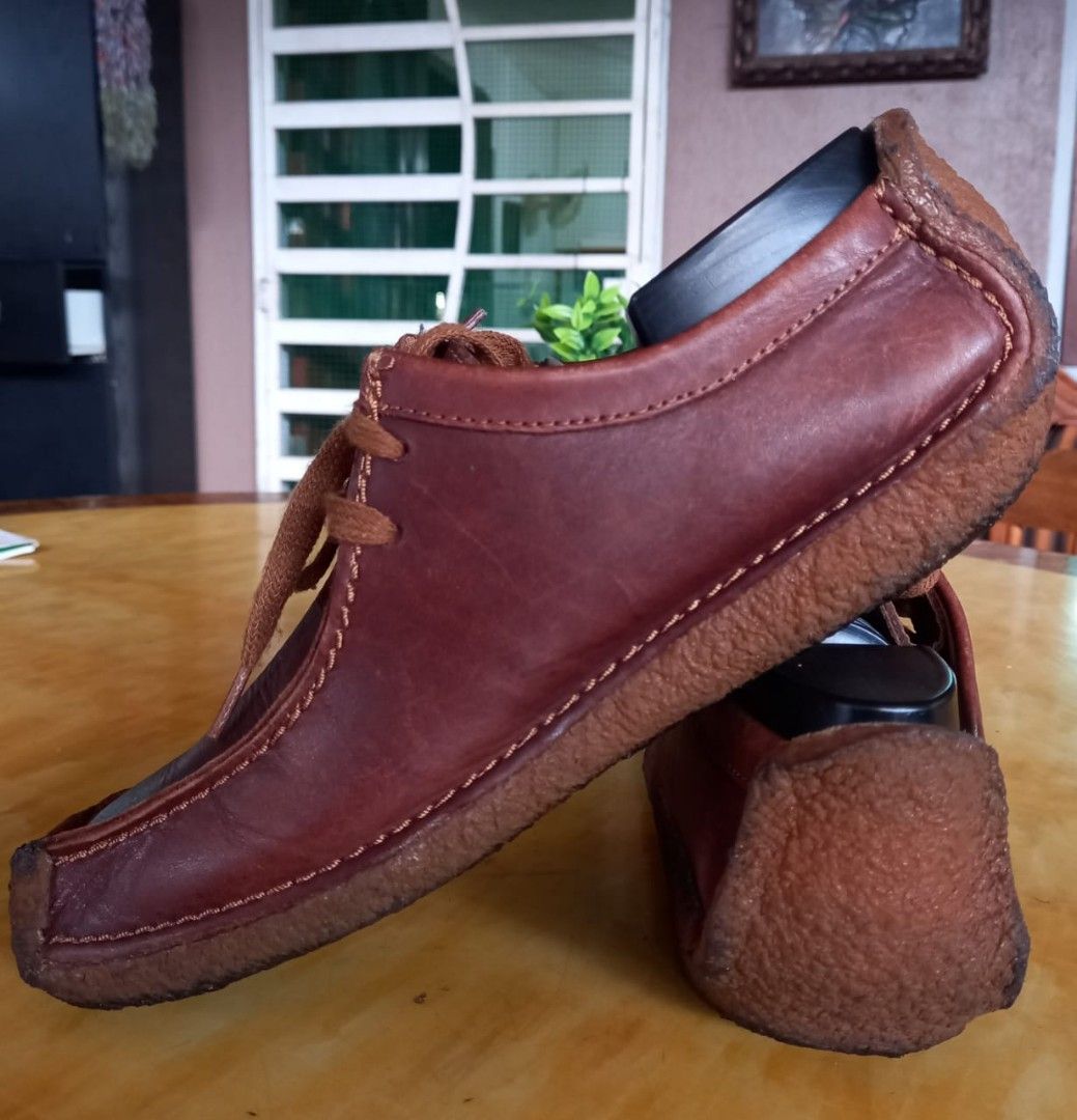 Clark Natalie ori leather shoes, Men's Fashion, Footwear, Casual shoes ...
