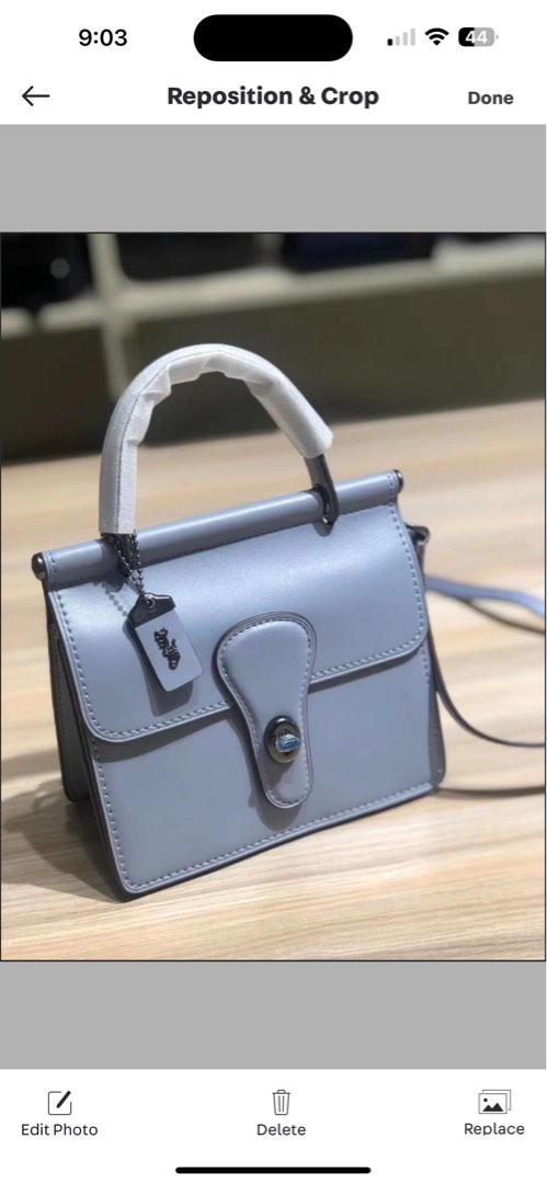 Coach Willis Top Handle, Luxury, Bags & Wallets on Carousell
