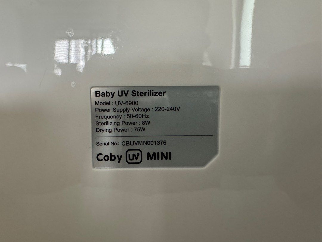 Coby Baby UV Sterilizer, Babies & Kids, Nursing & Feeding ...