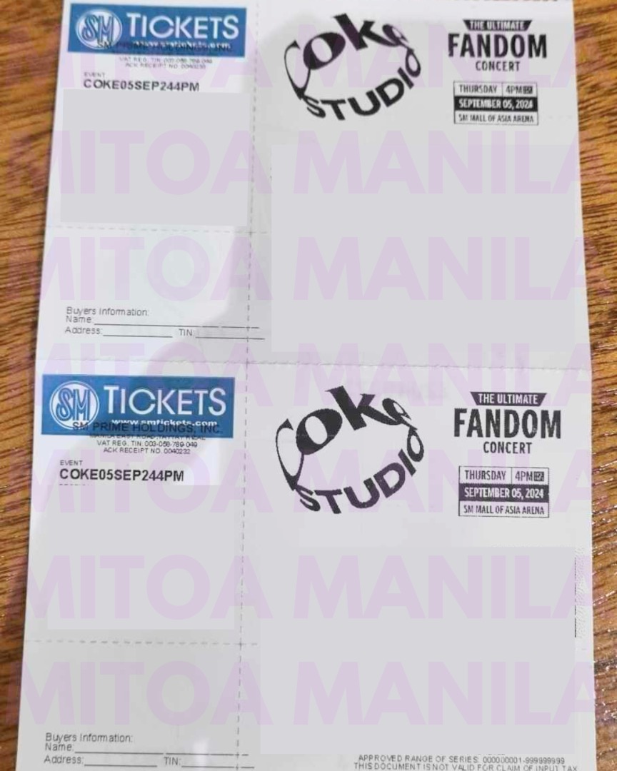 Coke Studio The Ultimate Fandom Concert | Upper Box | New Jeans Zack ...