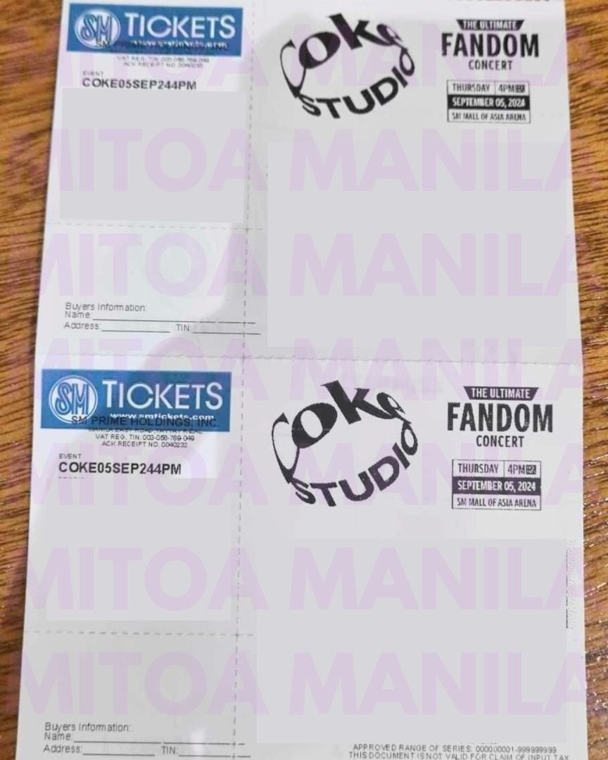 Coke Studio The Ultimate Fandom Concert | Upper Box | New Jeans Zack ...