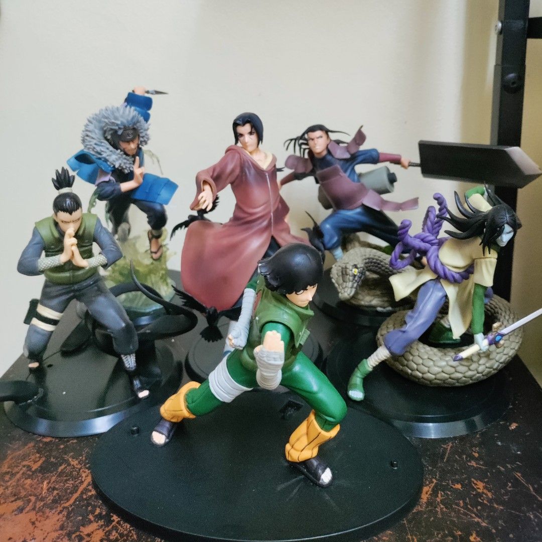 Combo Naruto Figure (Hashirama/Shikamaru/Itachi/Rock Lee/Tobirama ...