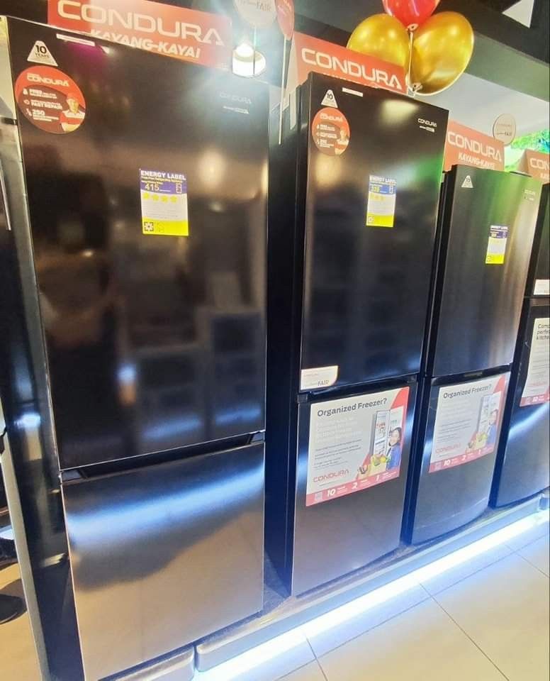 CONDURA REF INVERTER 2 DOOR BOTTOM FREEZER UPRIGHT FREEZER & PERSONAL ...