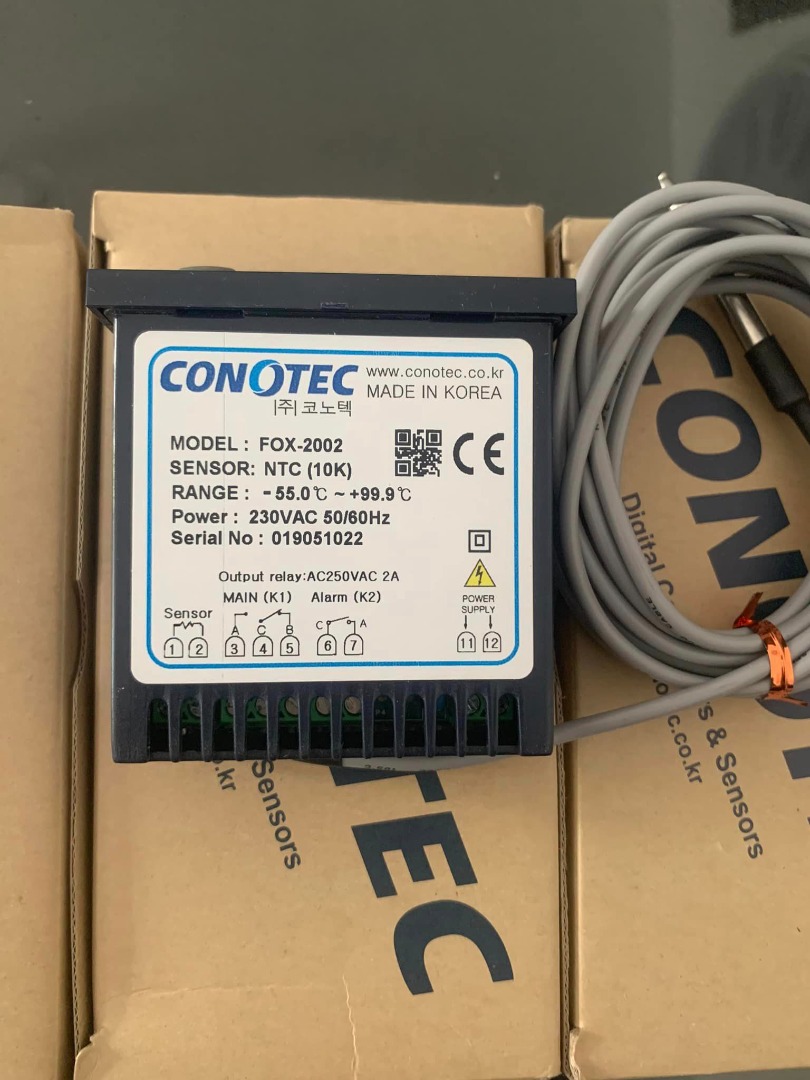 CONOTEC FOX-2002 Digital Temperature Controller, Commercial ...