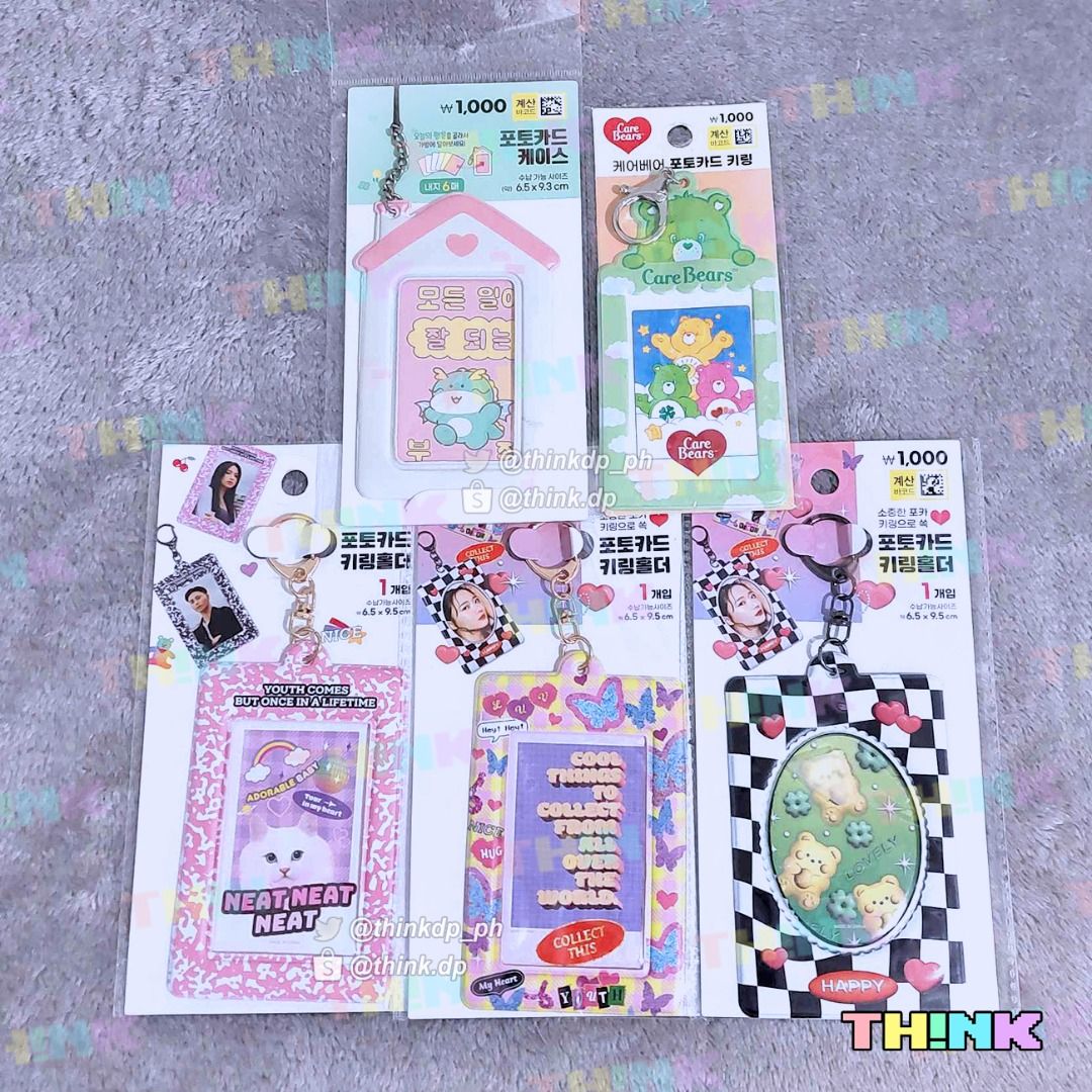 Daiso Korea PC Holder ( regular, 4cuts, ID photo ) bts bt21 kpop care bears svt enhypen, Hobbies ...