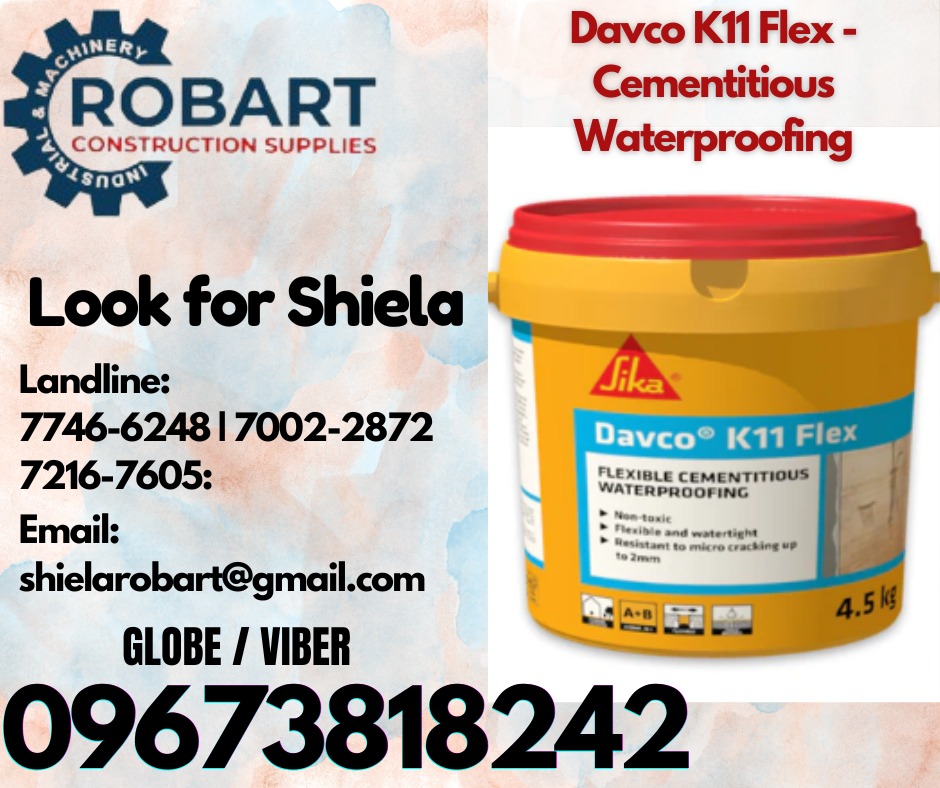 Davco K11 Flex - Cementitious Waterproofing, Commercial & Industrial ...