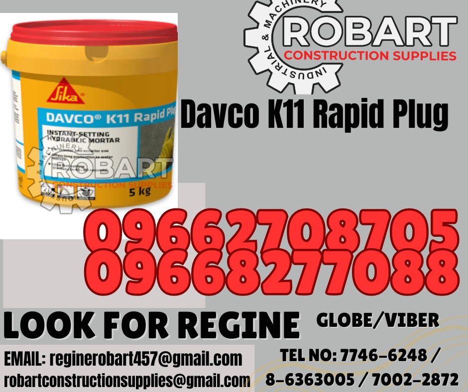 Davco K11 Rapid Plug, Commercial & Industrial, Construction Tools ...