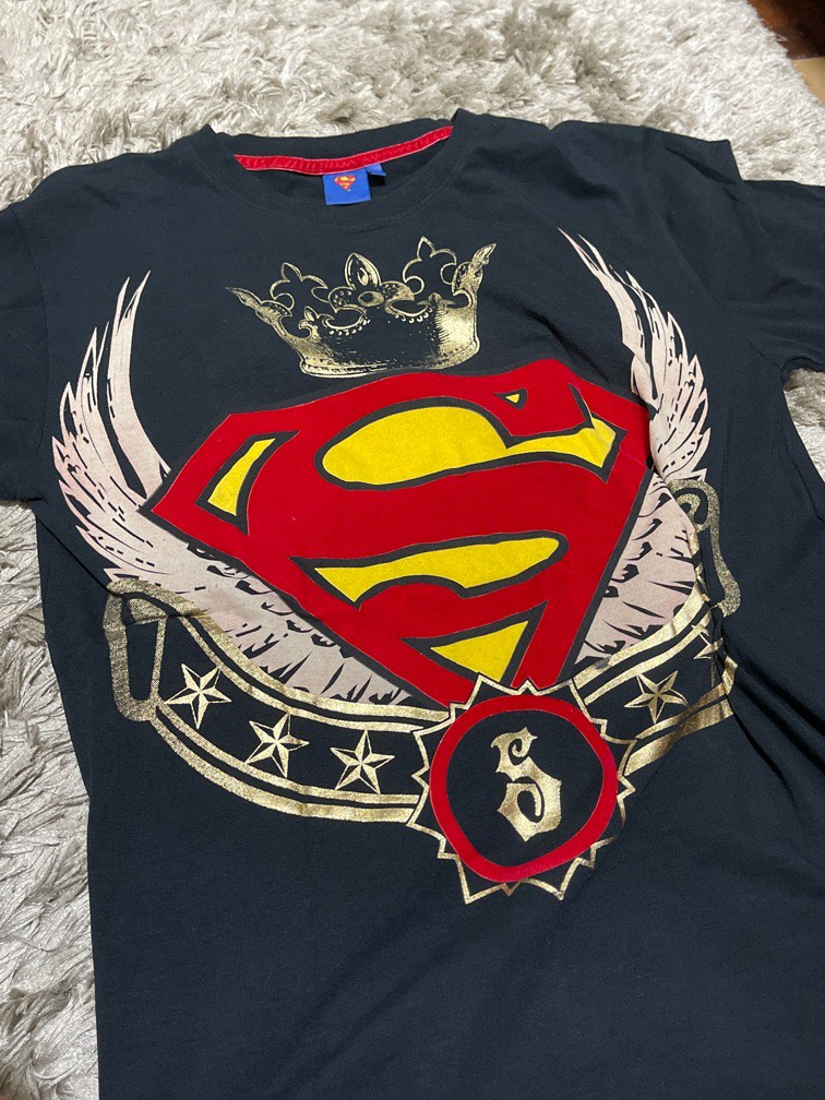 DC Super heroes Superman tee shirt size M, Men's Fashion, Tops & Sets, Tshirts & Polo Shirts on ...
