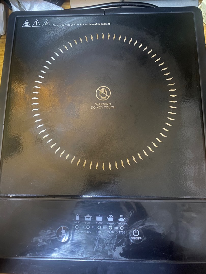 Defective Ookas Induction Cooker, TV & Home Appliances, Kitchen ...