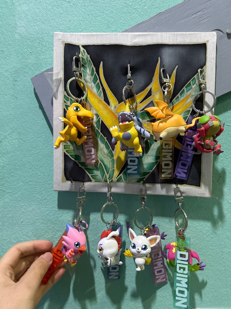 DIGIMON KEYCHAIN, Hobbies & Toys, Collectibles & Memorabilia, Fan ...