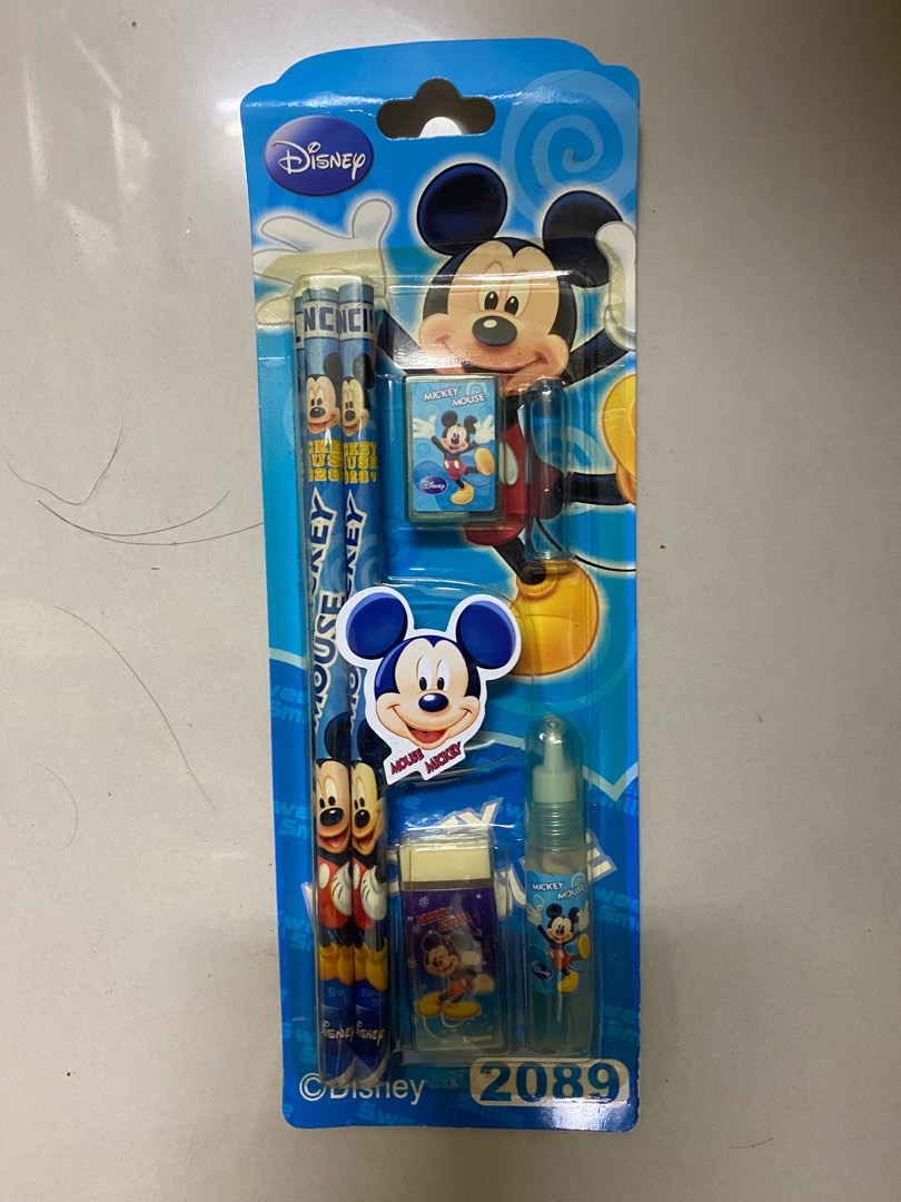 Disney Mickey Mouse stationery set, Hobbies & Toys, Stationery & Craft ...