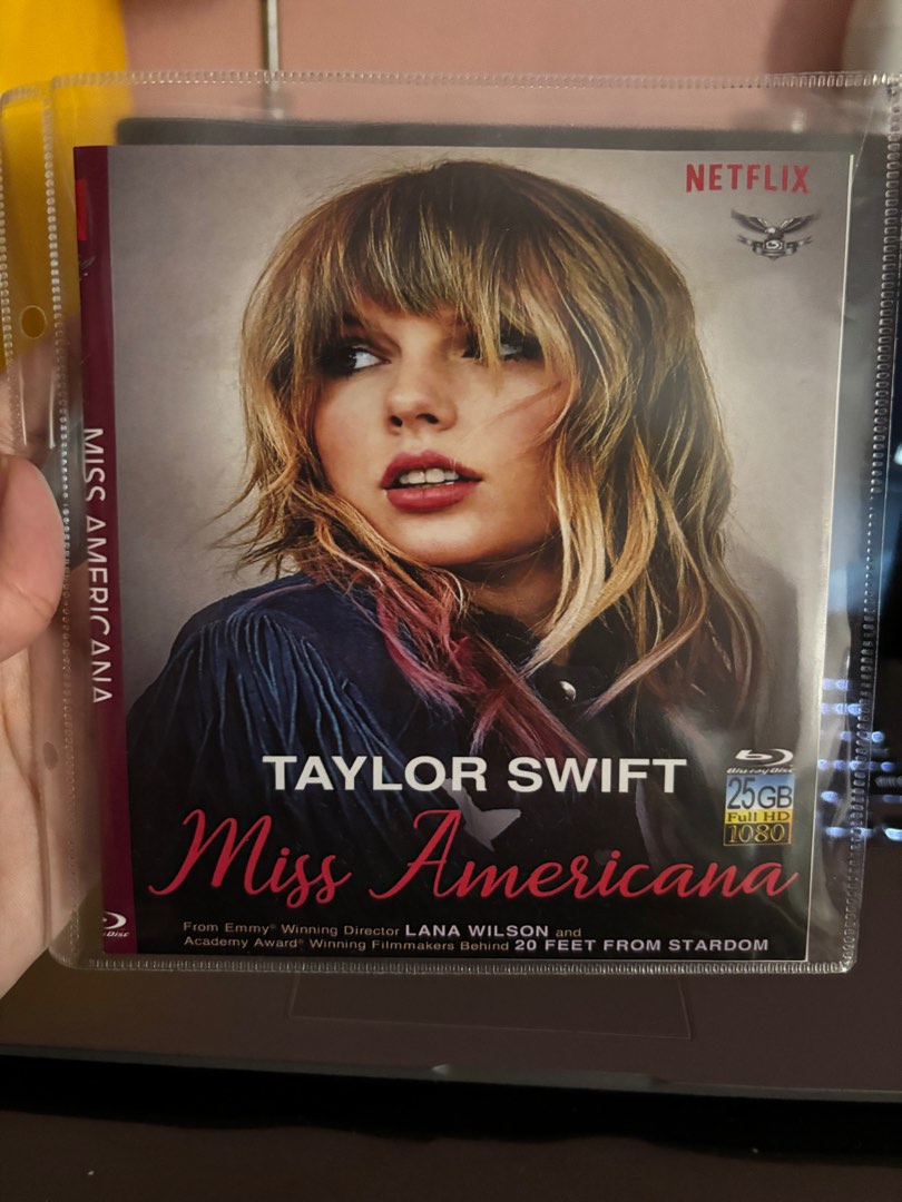 DVD Blu-ray Taylor Swift Miss Americana, Hobbies & Toys, Music & Media ...