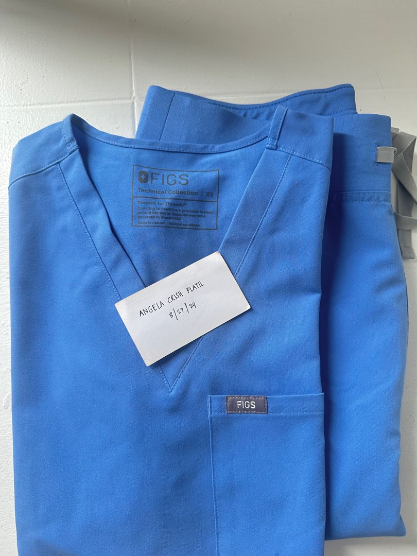 FIGS SCRUBSUIT in Ceil Blue, Women's Fashion, Dresses & Sets, Sets or ...