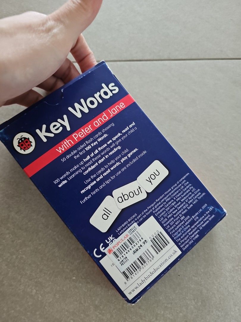Flash Cards(Suku kata & Key Words), Hobbies & Toys, Books & Magazines ...