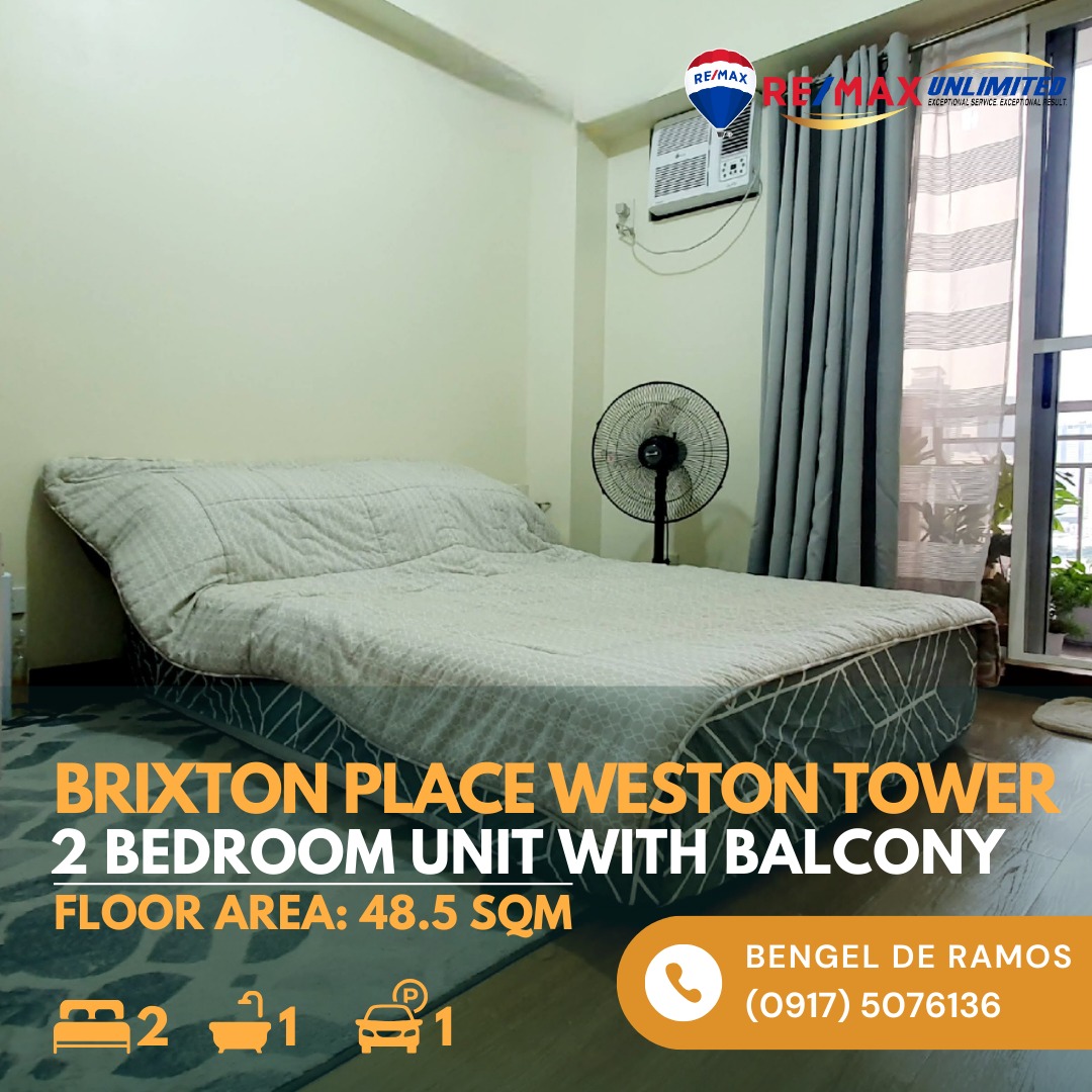 FOR SALE | 2 Bedroom Unit in Brixton Place Weston Tower, Property, For ...