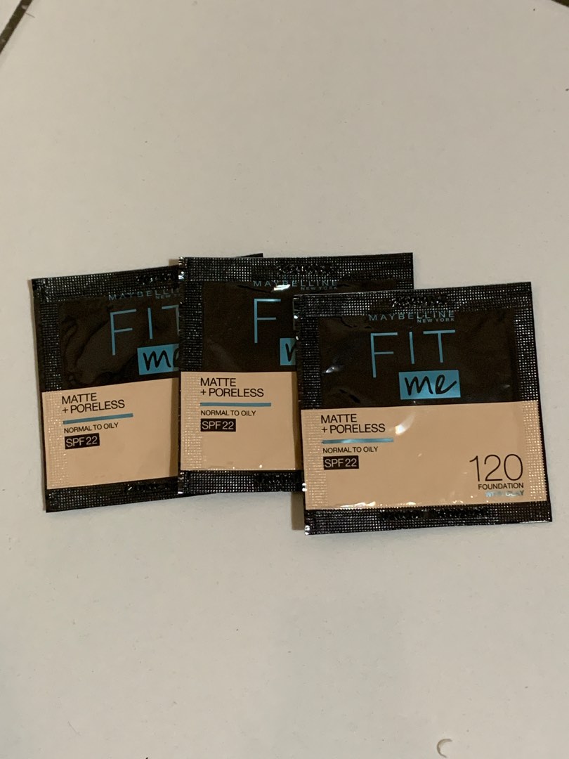 Foundation sample kit travel kit trail packet, Beauty & Personal Care ...