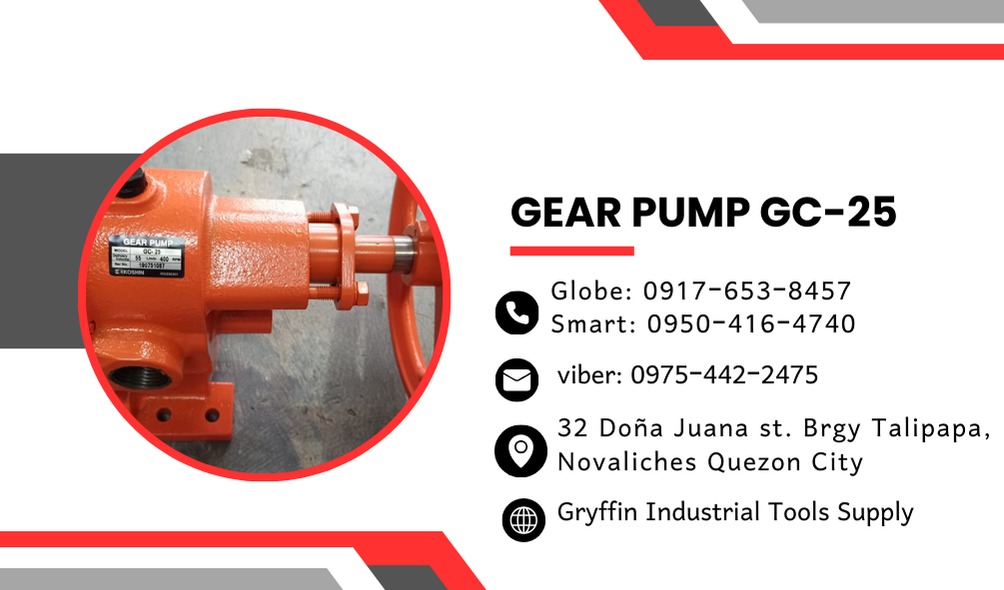 gear pump GC-25, Commercial & Industrial, Industrial Equipment on Carousell