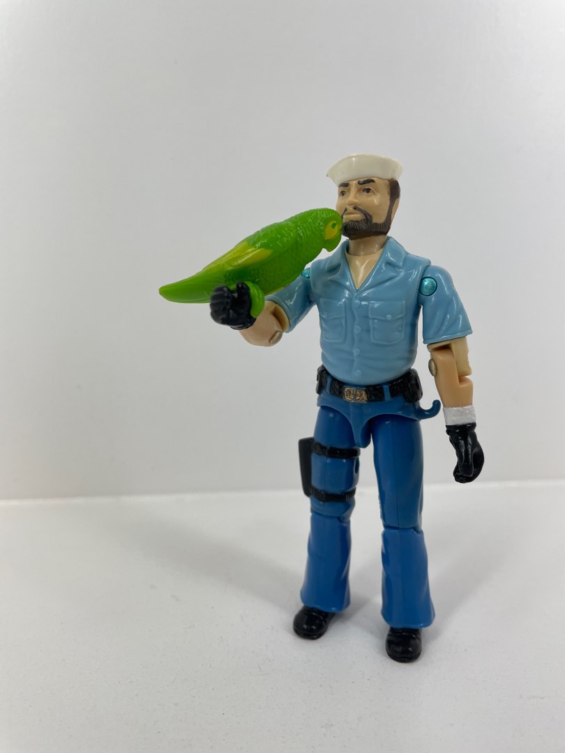 G.I Joe Vintage 1985 V1 Shipwreck with his parrot only Action Figure ...