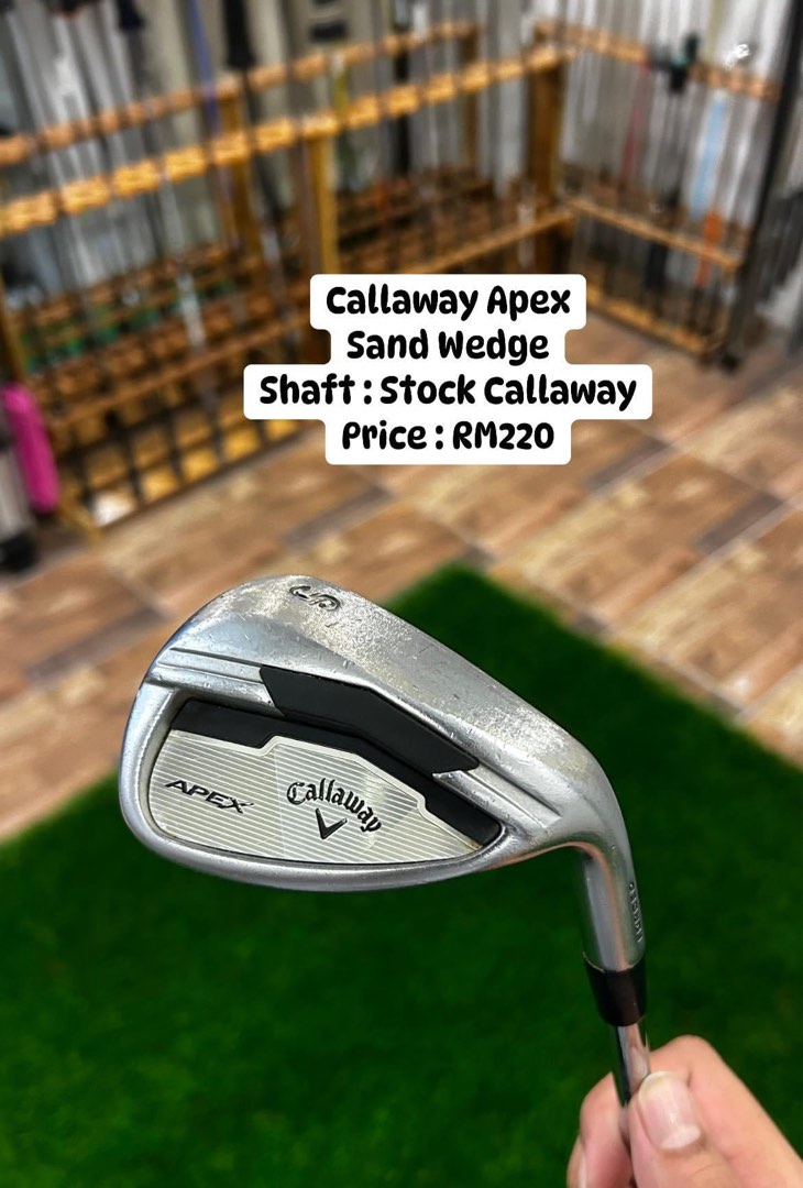 Golf Callaway Apex Sand Wedge, Sports Equipment, Sports & Games, Golf ...