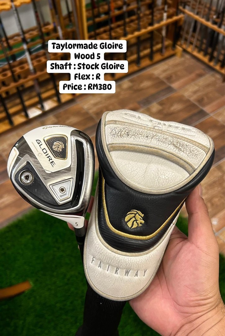 Golf Taylormade Gloire Wood 5, Sports Equipment, Sports & Games, Golf ...