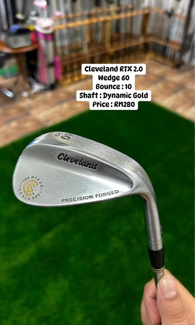 Golf Wedge 60 Cleveland RTX 2.0, Sports Equipment, Sports & Games, Golf ...