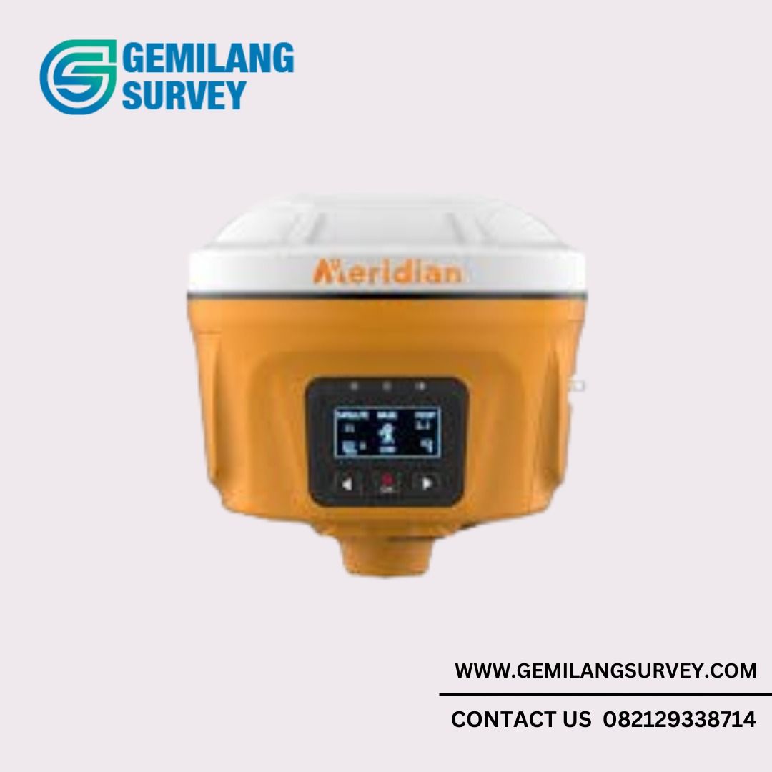 GPS Geodetik Meridian M7 RTK IMU 120 Internal Radio 18 KM SPESIFIKASI ...
