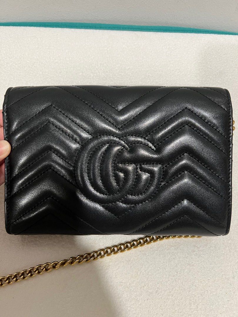 Gucci marmont WOC, Luxury, Bags & Wallets on Carousell