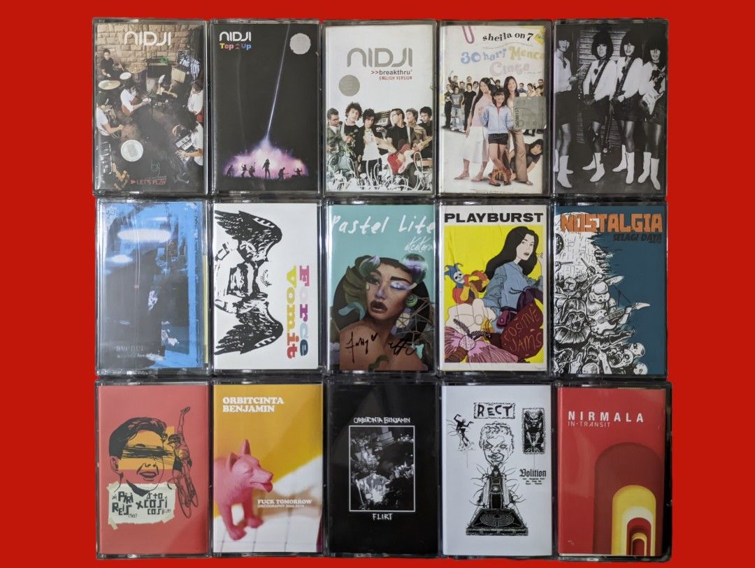 HARGA LAIN-LAIN " Kaset cassette tape pita cd piring hitam vinyl lp ep ...