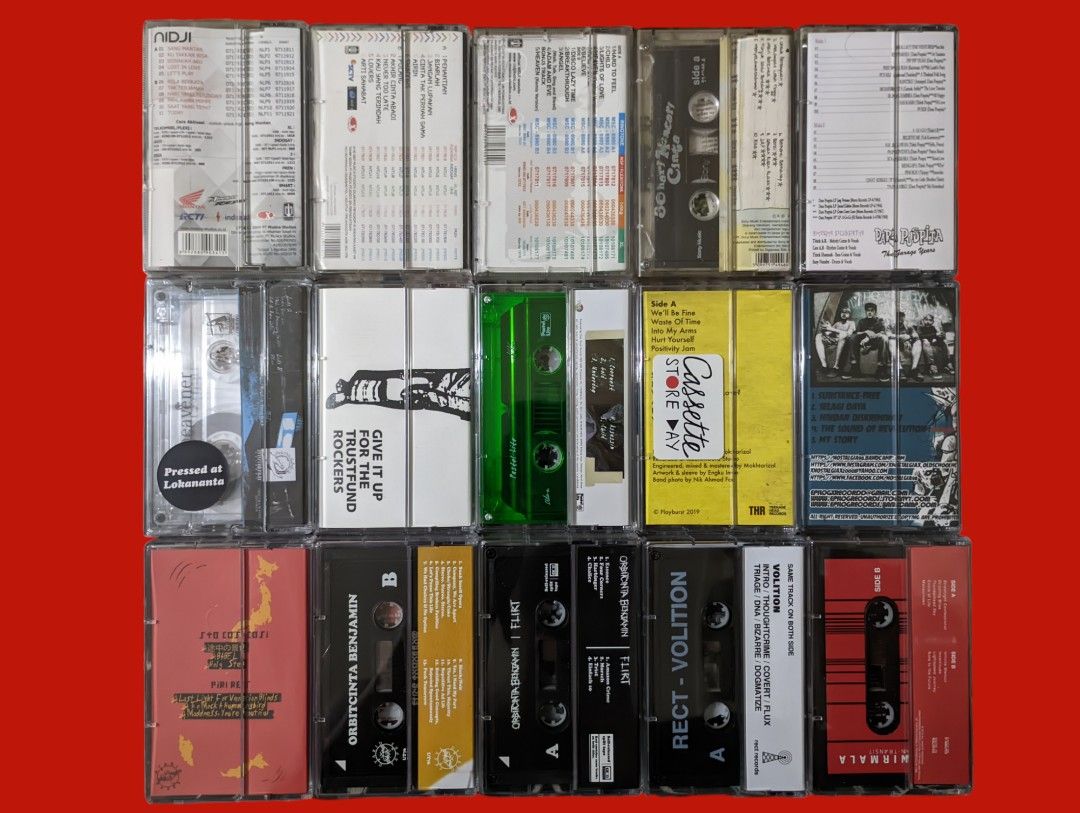 HARGA LAIN-LAIN " Kaset cassette tape pita cd piring hitam vinyl lp ep ...