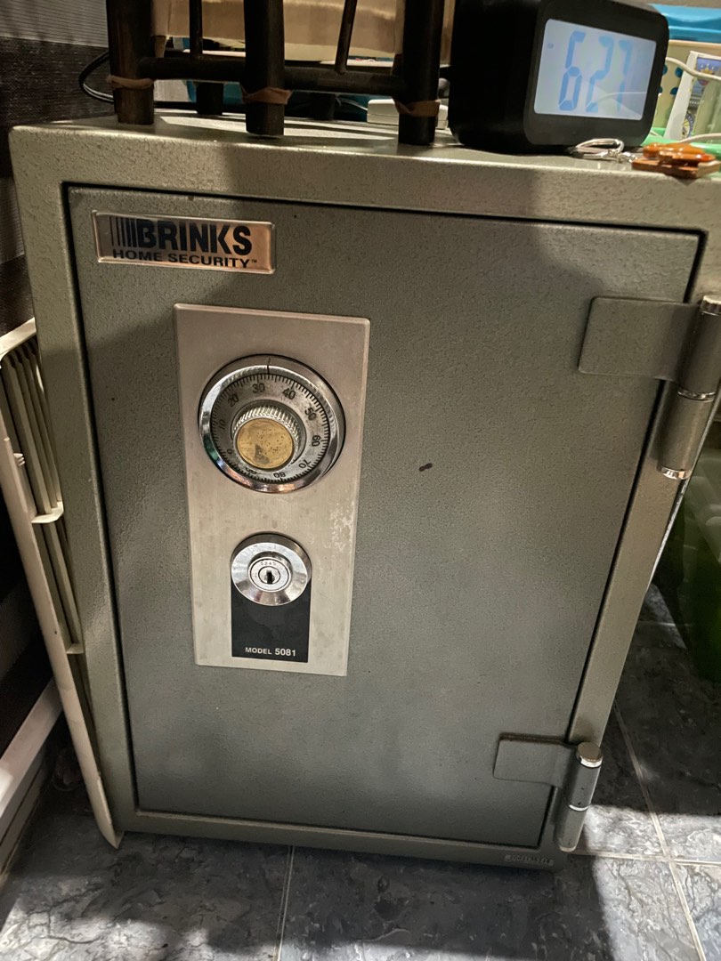 Heavy duty brinks vault, Furniture & Home Living, Security & Locks ...